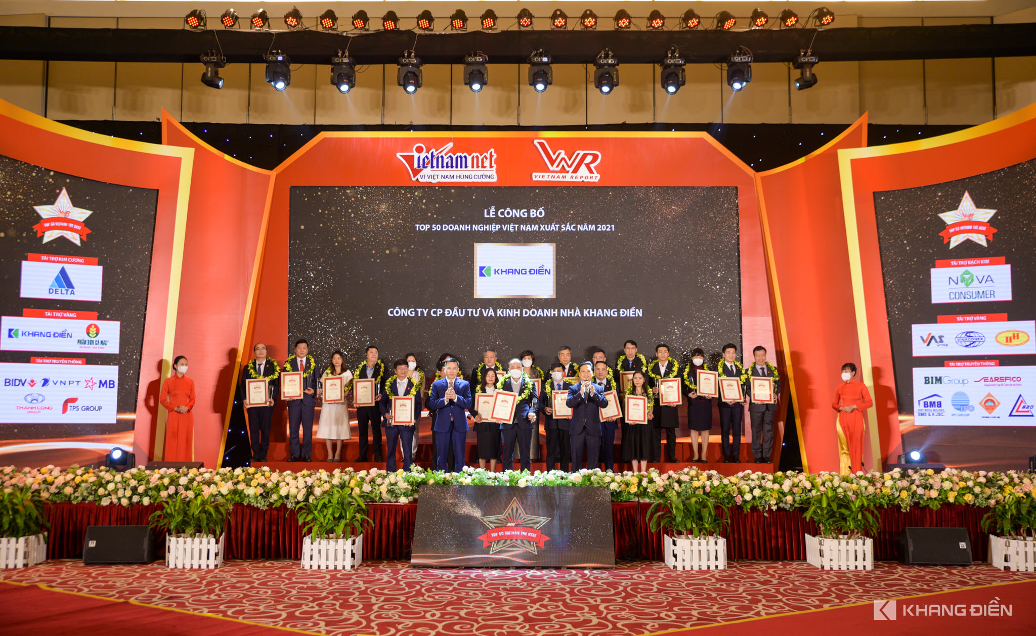 [English Caption Below] KHANG ĐIỀN 3 NĂM LIÊN TIẾP ĐẠT TOP 50 DOANH NGHIỆP XUẤT - Vũng Tàu Land